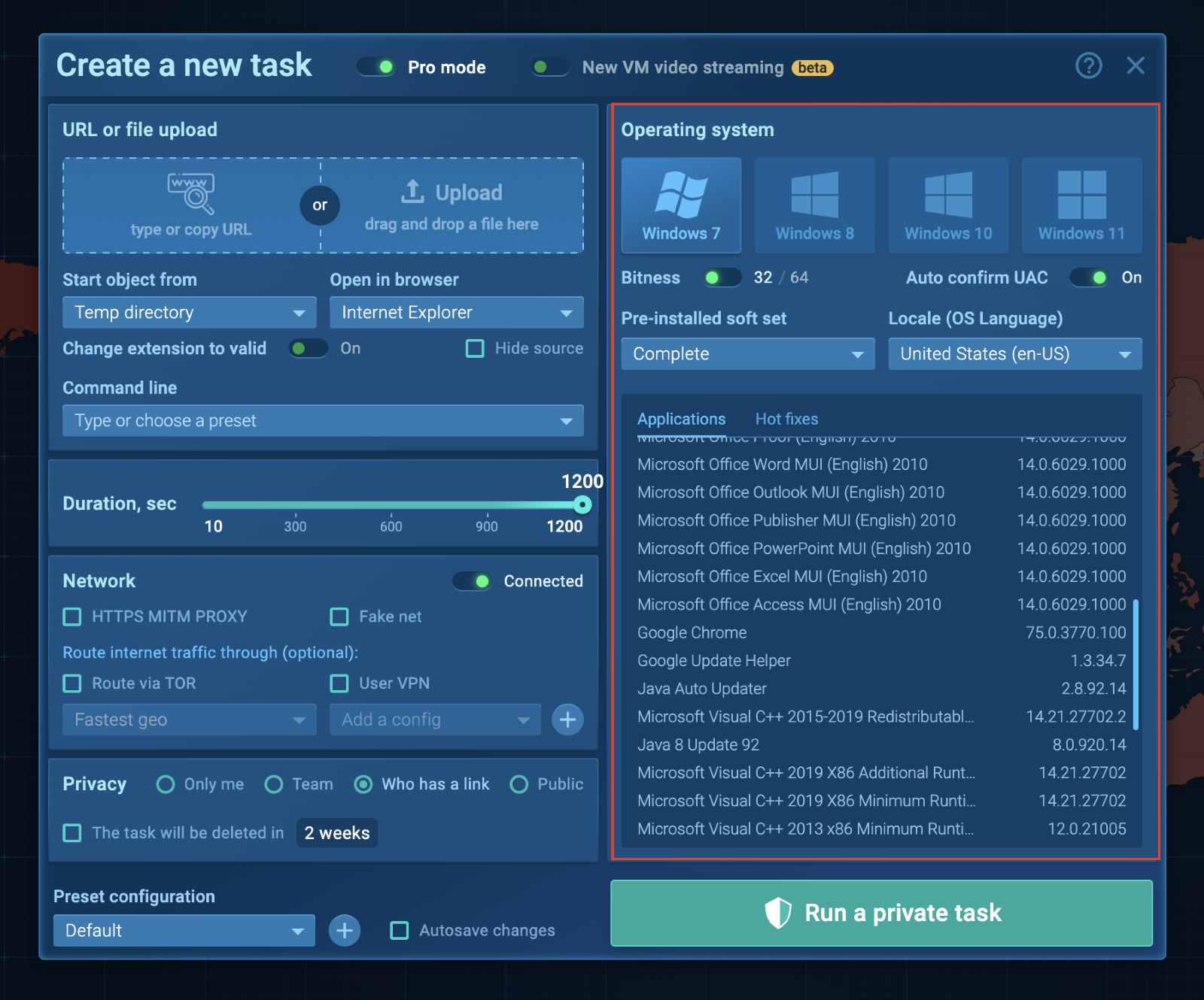 How to Create a Task in ANY.RUN:a Step-by-Step Guide