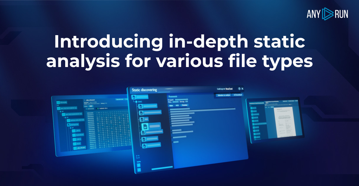 In-Depth Static Analysis for Various File Types