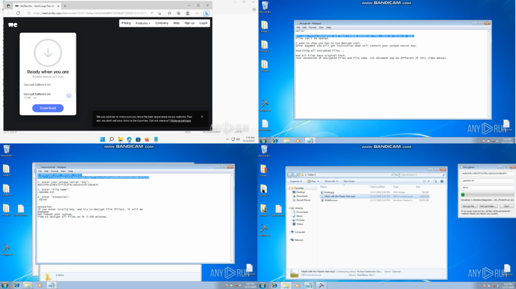 CrackedCantil: Malware Work Together