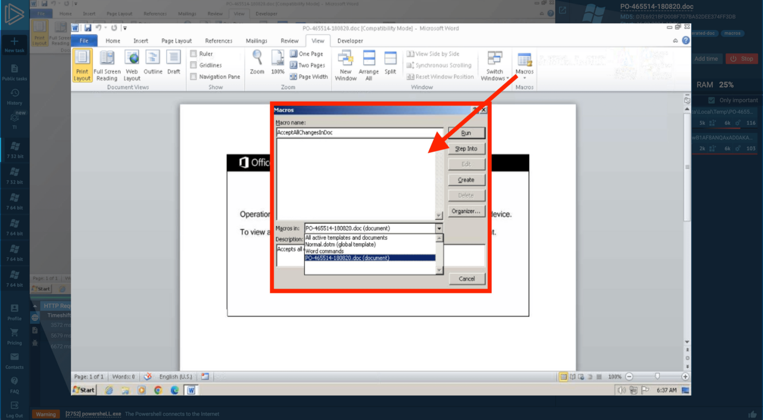 Understanding Macros in Malware: Types, Capabilities, Case Study - ANY ...