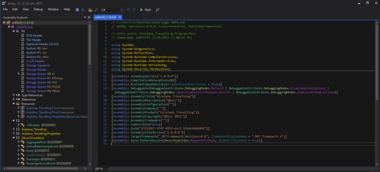 Reverse Engineering Snake Keylogger: Full .NET Malware Analysis