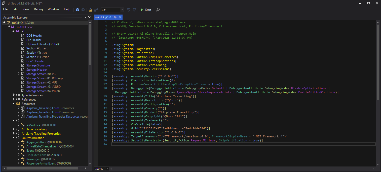 Reverse Engineering Snake Keylogger: Full .NET Malware Analysis