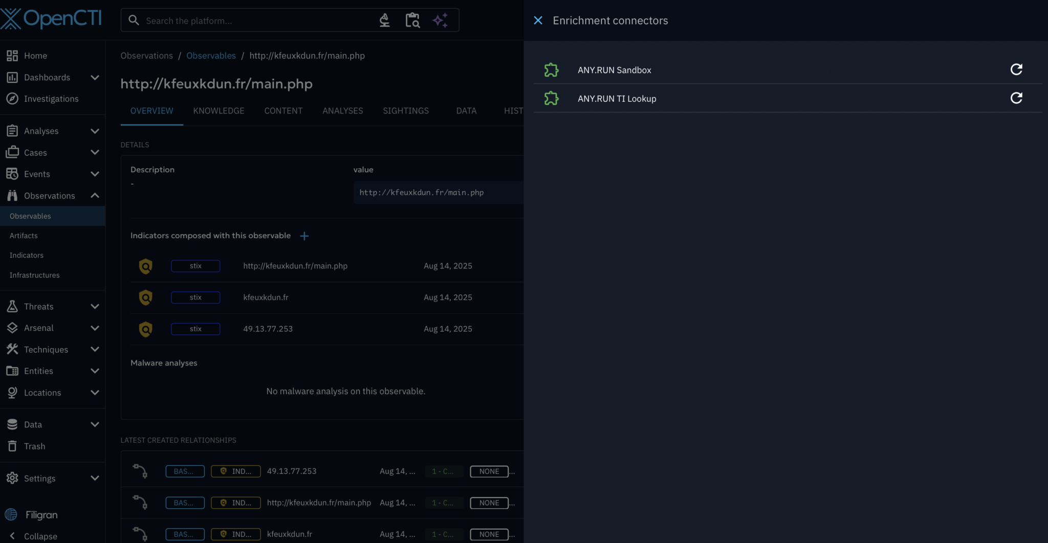 ANY.RUN & OpenCTI: Transform SOC for Maximum Performance - ANY.RUN's ...