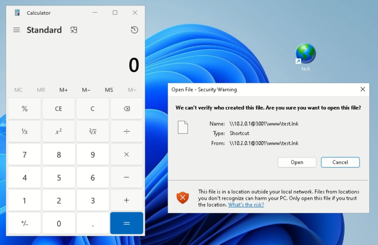 Client-Side Exploitation: WebDAV+URL+LNK Abuse