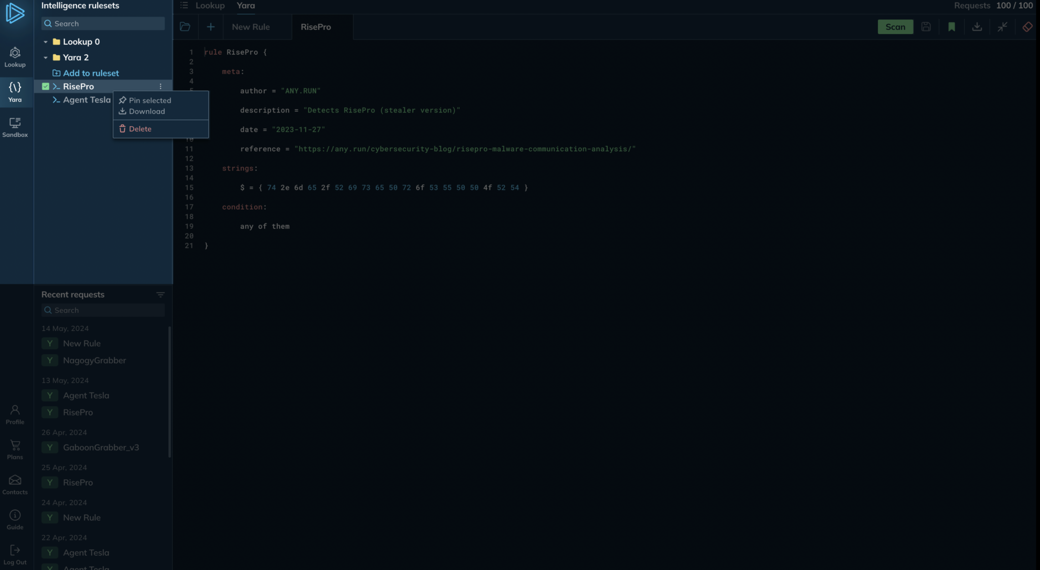 A Guide to ANY.RUN’s YARA Search - ANY.RUN's Cybersecurity Blog