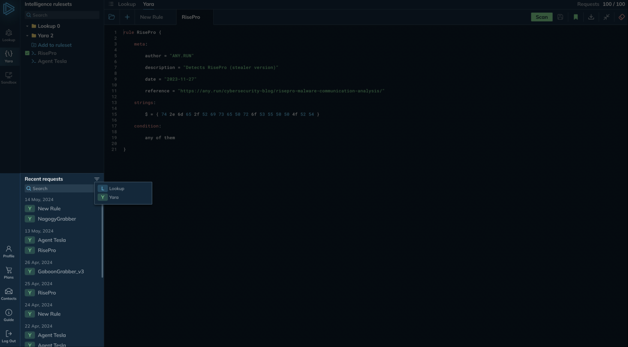 A Guide to ANY.RUN’s YARA Search - ANY.RUN's Cybersecurity Blog