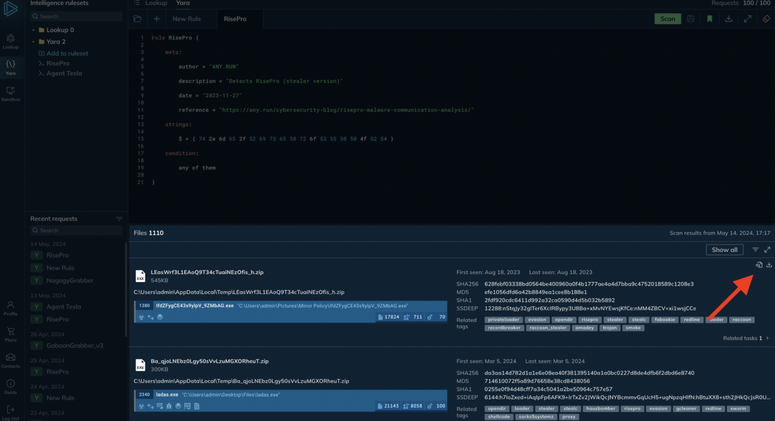 A Guide to ANY.RUN’s YARA Search - ANY.RUN's Cybersecurity Blog