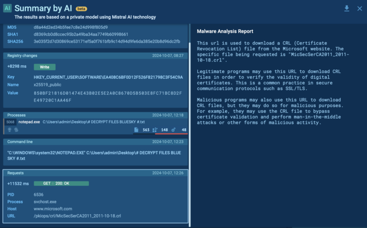 Malware Analysis Report in One Click - ANY.RUN's Cybersecurity Blog