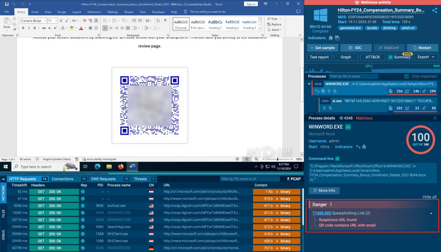 Explore MITRE ATT&CK TTPs in Real Samples with TI Lookup