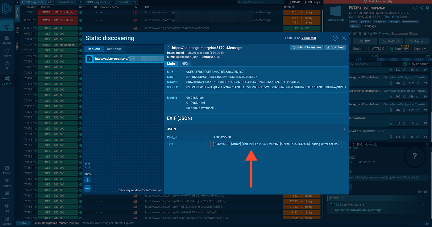 PE32 Ransomware: A New Telegram-Based Threat on the Rise - ANY.RUN's ...