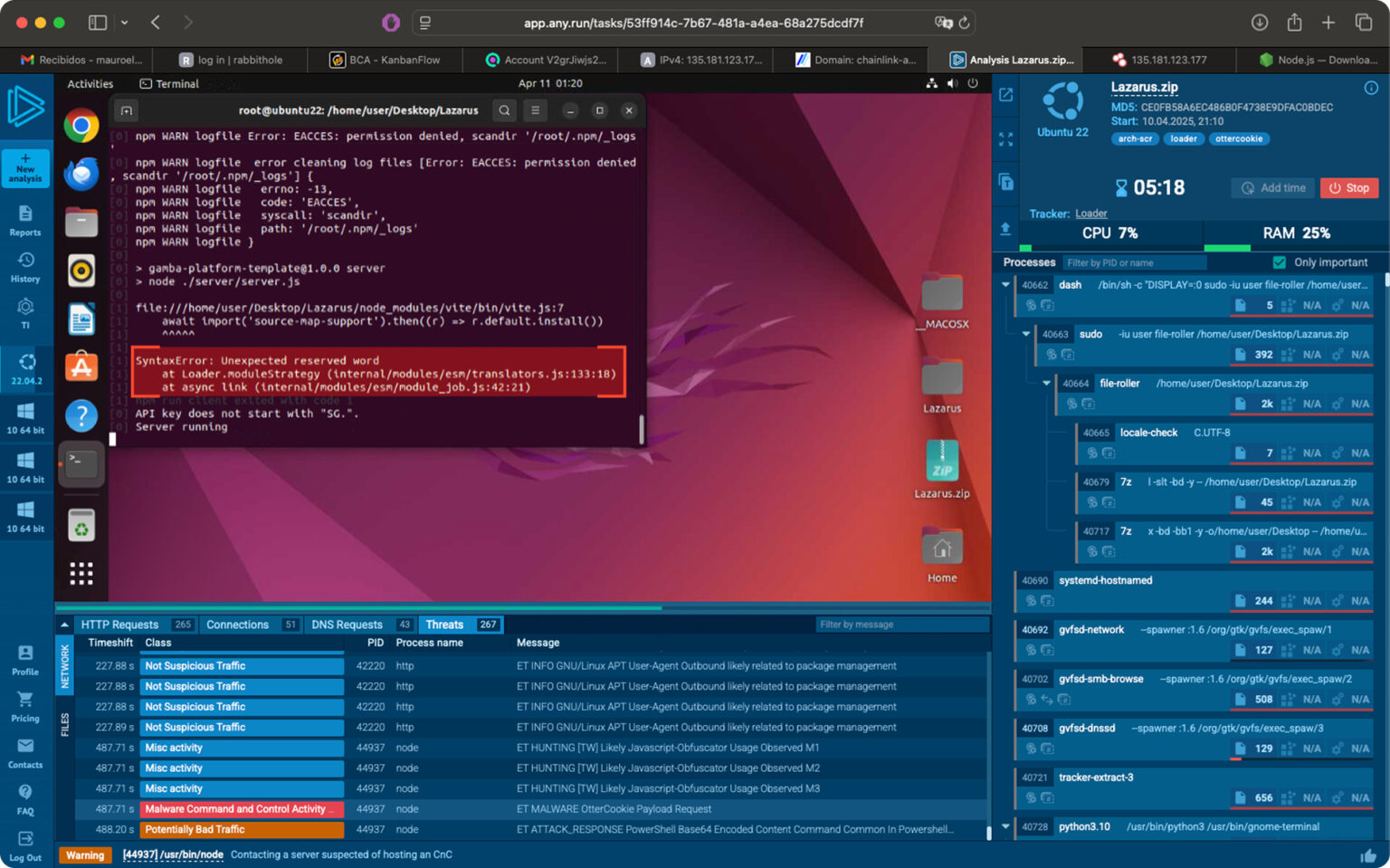 OtterCookie: Analysis of New Lazarus Group Malware