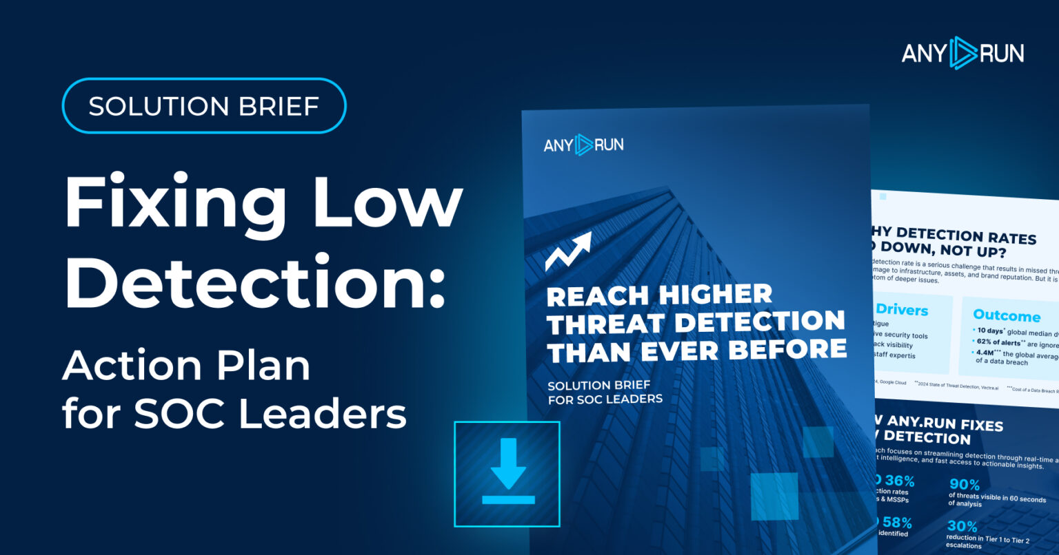 Fixing Low Detection Rate in Your SOC: Action Plan