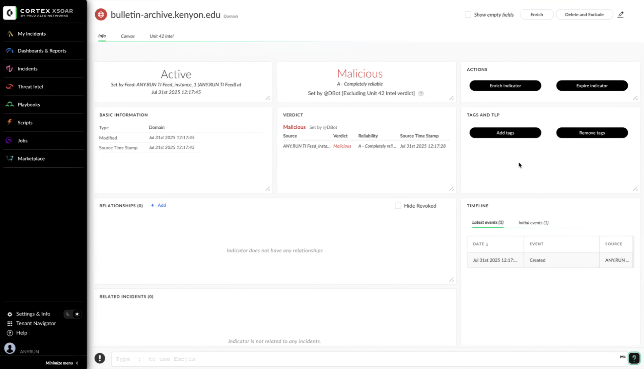 ANY.RUN & Palo Alto Networks Cortex XSOAR: Streamline SOC Workflows for Top Performance - ANY ...