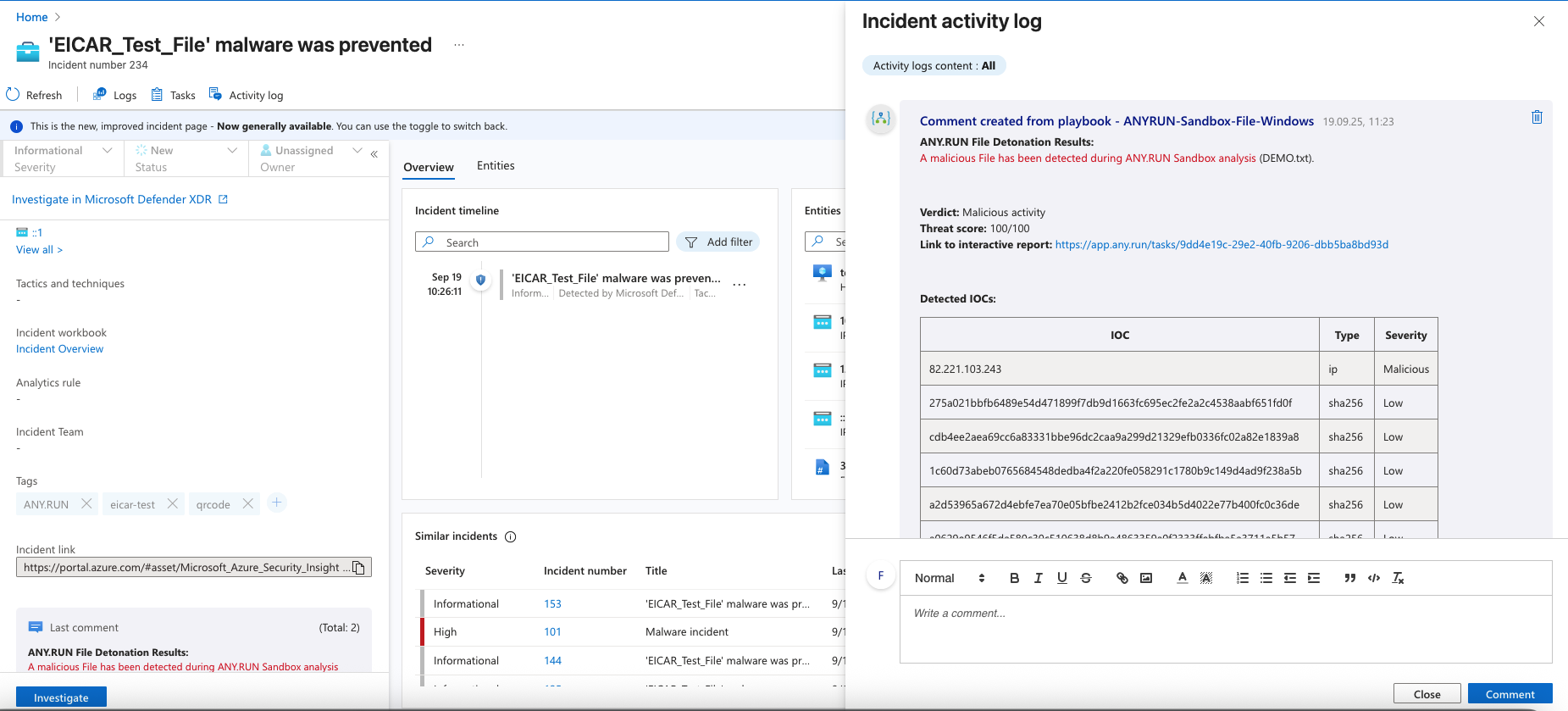 ANY.RUN Sandbox & Microsoft Sentinel: Less Noise, More Speed for Your ...