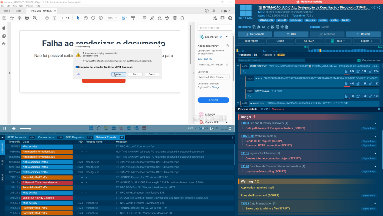 Brazilian Phishing Campaign Deploys agenteV2 Stealer